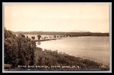 RPPC Vermont Sand Bar Bridge - South Hero, VT | eBay