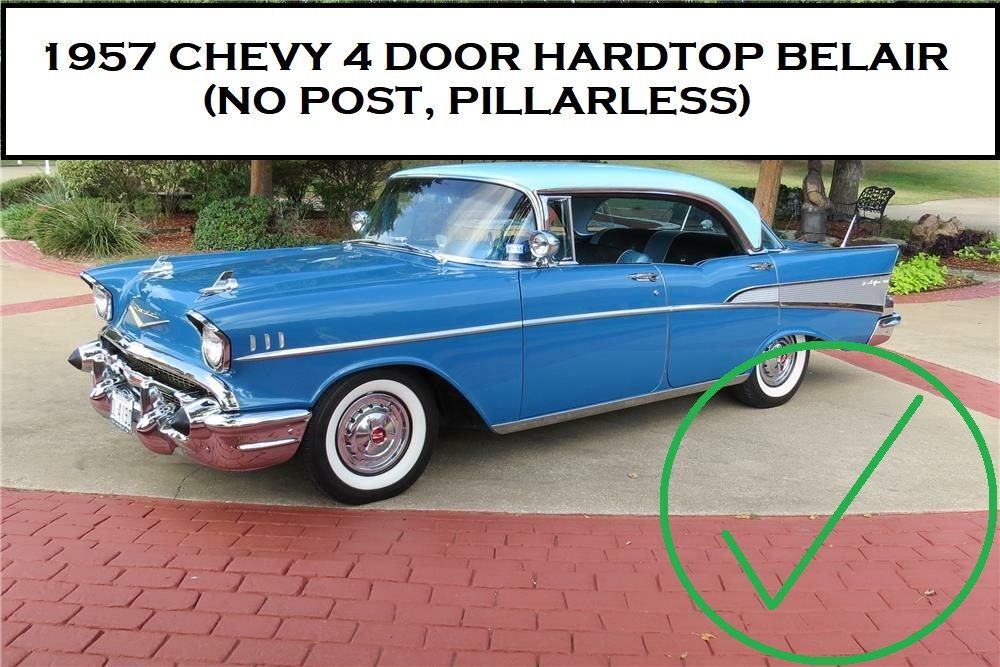 1957 Chevy 4 Door Hardtop Chevrolet Bel Air Wikipedia