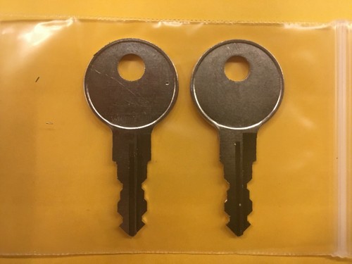 HD01-HD10 KEY. 2 New Keys For BAUER & HUSKY locks Cut 2 Code made in ...