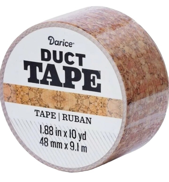 Darice Cork Pattern Duct Tape, 1.88 Inches x 10 Yards Duct Tape | eBay