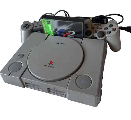 Playstation PS1 Console Bundle with Playstation 1, all cords and minty ...