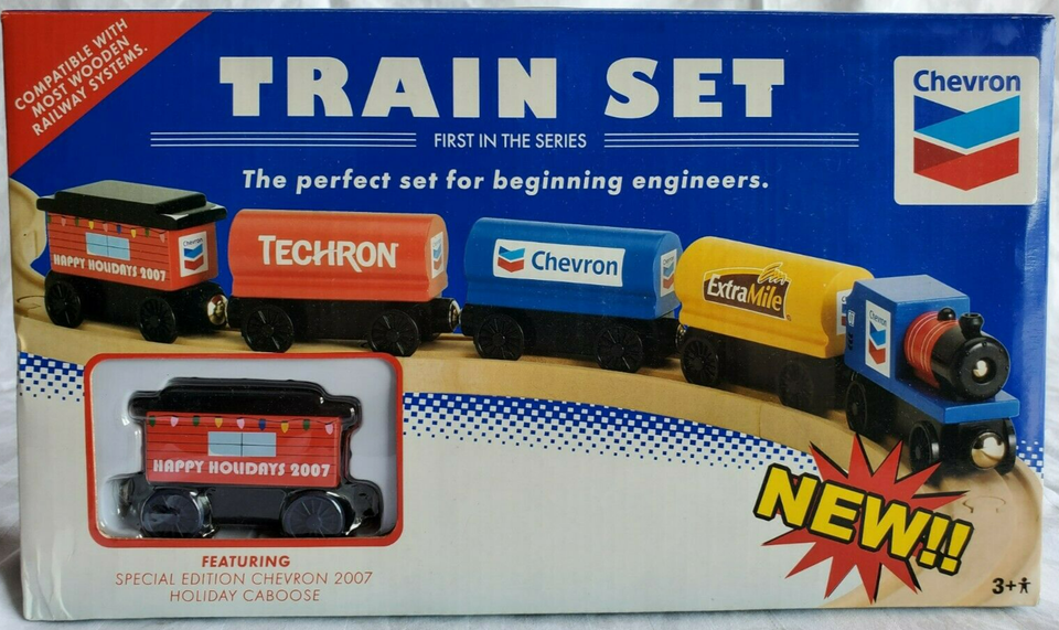 NEW 3 ERTL Collectible Wooden Train Sets With Collectible Lionel ...