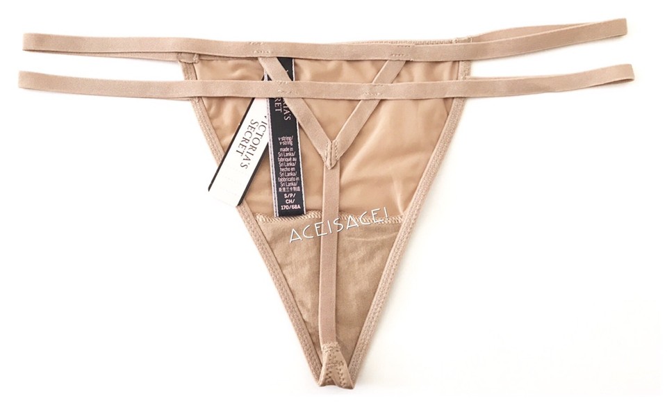 COLLECTIBLES!! NWT* Victoria's Secret SEXY STRAPPY V-STRING---LIGHT ...