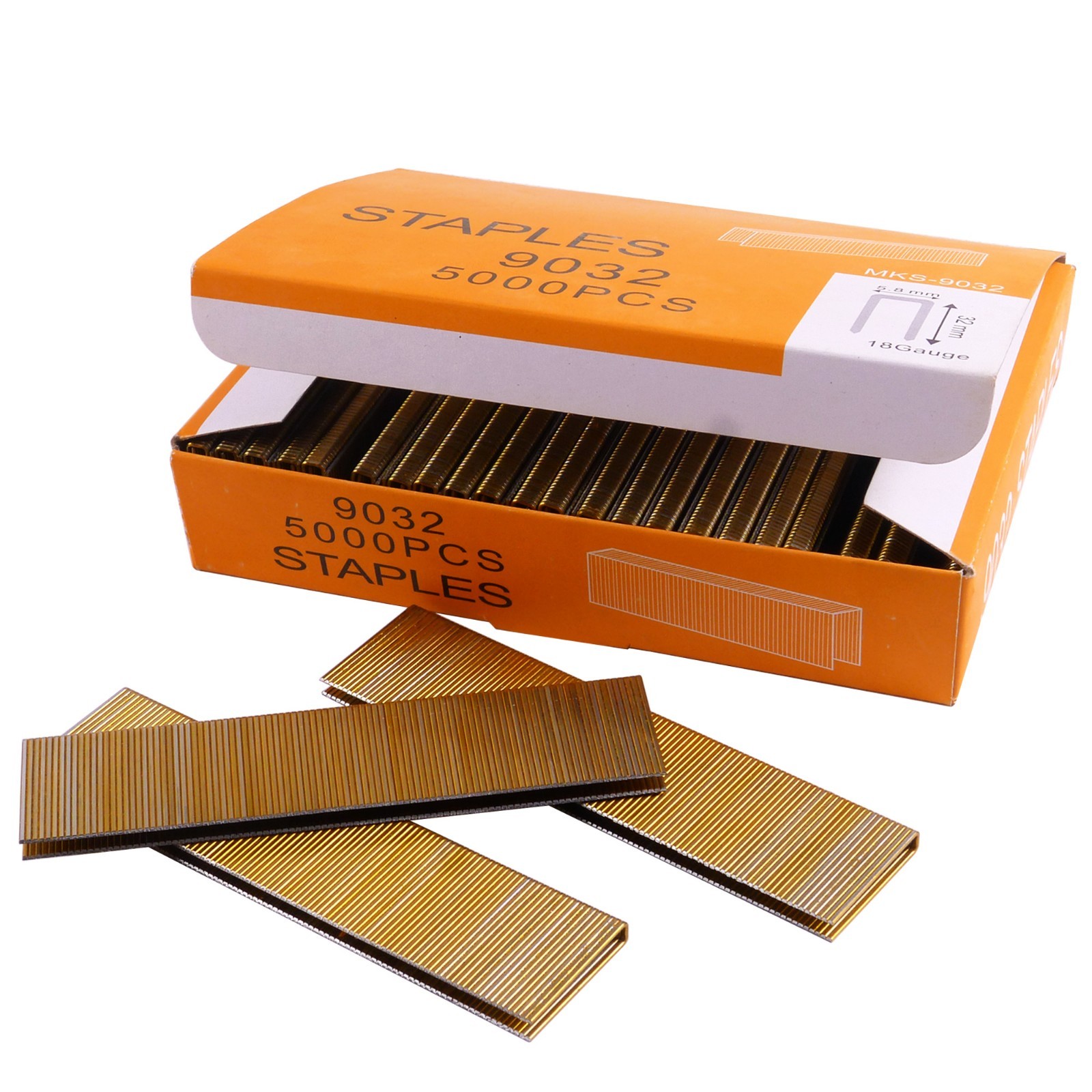 9032 6000 SERIES STAPLES 18Ga For Paslode Stapler Air Nailer Nail Gun ...