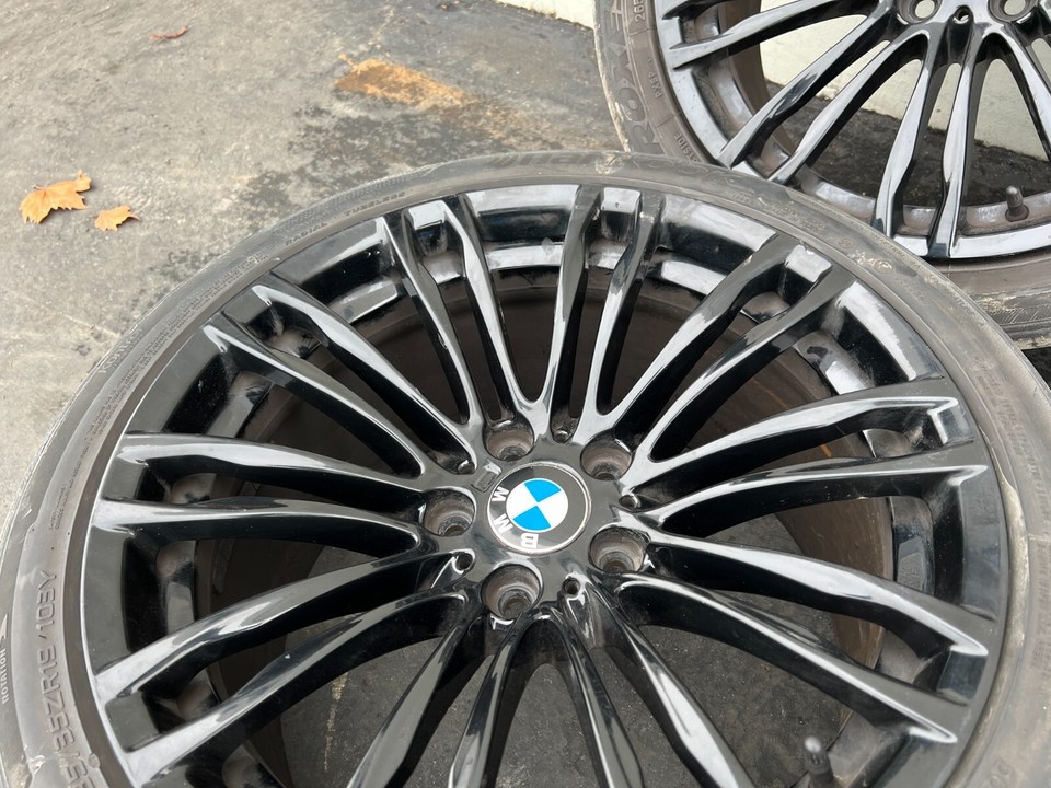 19' INCH RIM WHEEL SET RIMS WHEELS STYLE 345 BMW F10 550I M5 (2011-2016 ...