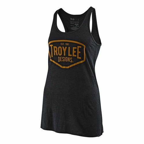 TLD Women's TLD Motor Oil tank top Woman L Gray 752811004 | eBay