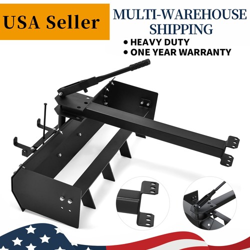 42" Tow Behind Box Scraper Blade Rust Resistant Lawn Tractor W ...