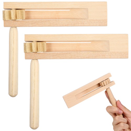2 Pcs Wooden Soundboard Child Rotating Toys Kids Instruments Musical | eBay