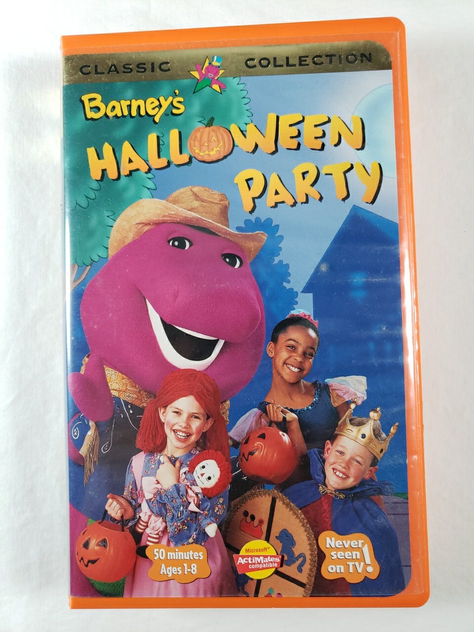 Barney's Halloween Party Video Tape VHS 1998 Clam Shell Classic ...