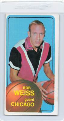 1970/71 Topps #16 Bob Weiss Bulls EX *DA-OS615 | eBay