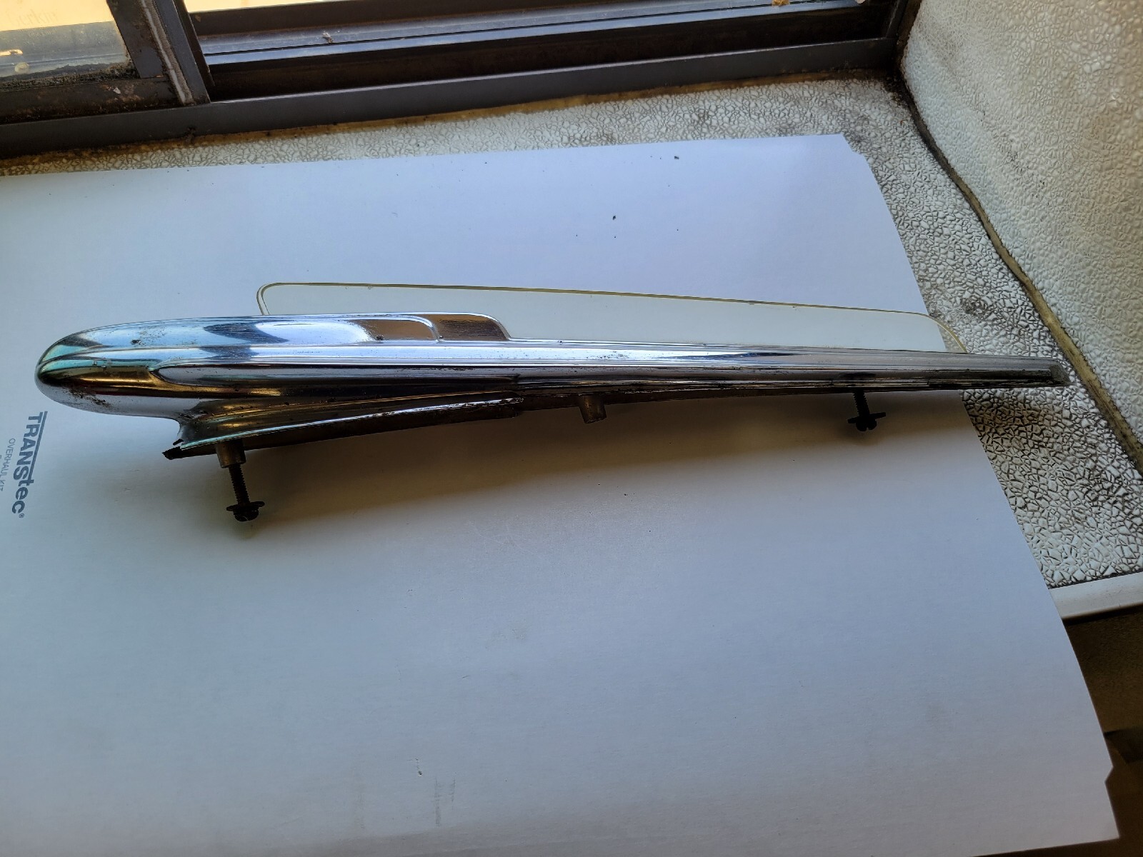 Vintage Hood Ornament 1940”s Tacker FLYING ROCKET RARE | eBay