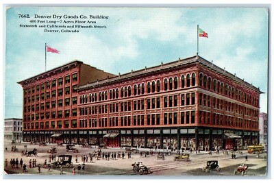 c1910 Denver Dry Goods Co. Building Acres Floor Area Denver Colorado CO ...