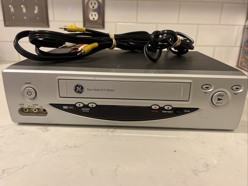 GE General Electric VG4270 VCR 4 Head VCR VHS Player Video Recorder NO ...