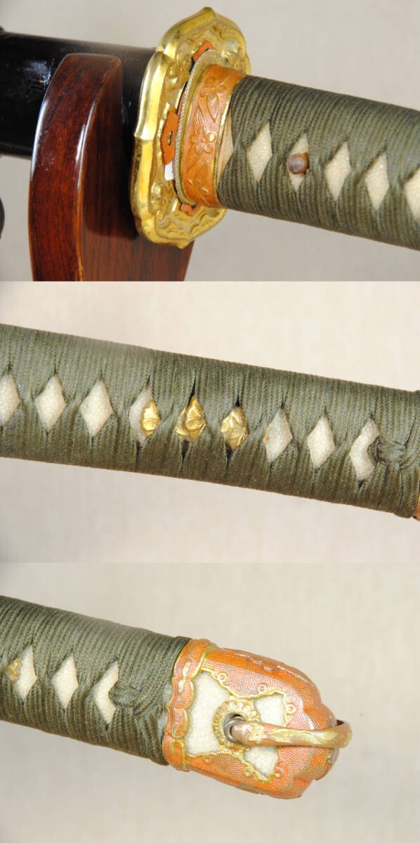 WW2 Japanese Army sword simplified 98type Gunto Fitting Original | eBay