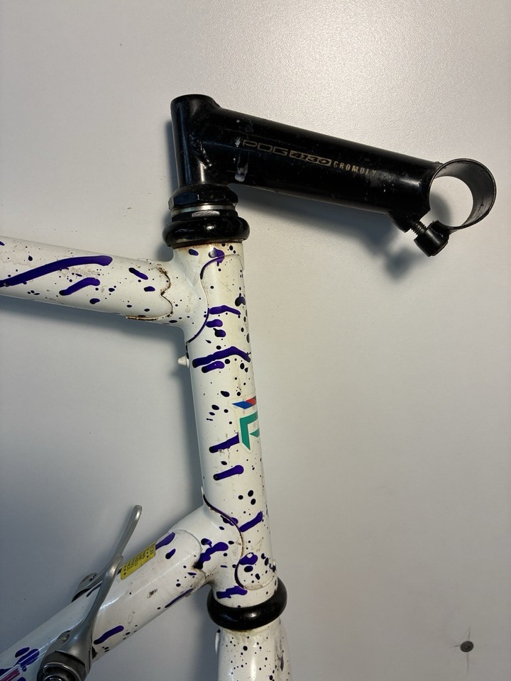 Vintage 90’s schwinn paramount PDG Series 5 (24.5”) White With Paint ...