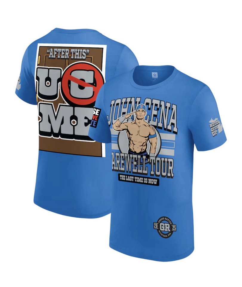 John Cena Farewell Tour 2025 Grand Rapids Michigan Towel Set & Shirt ...