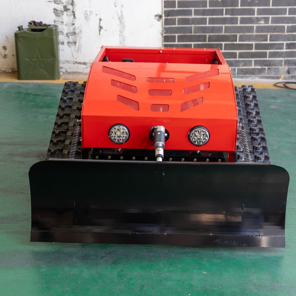 Intelligent Electric Remote Control Track Lawn Mower with Free Snow ...