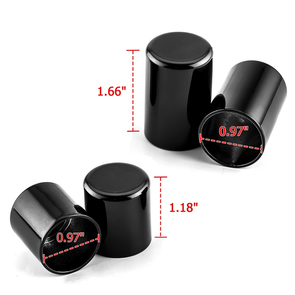 4 Point Docking Hardware Covers Kit for Harley Touring Road Glide King ...