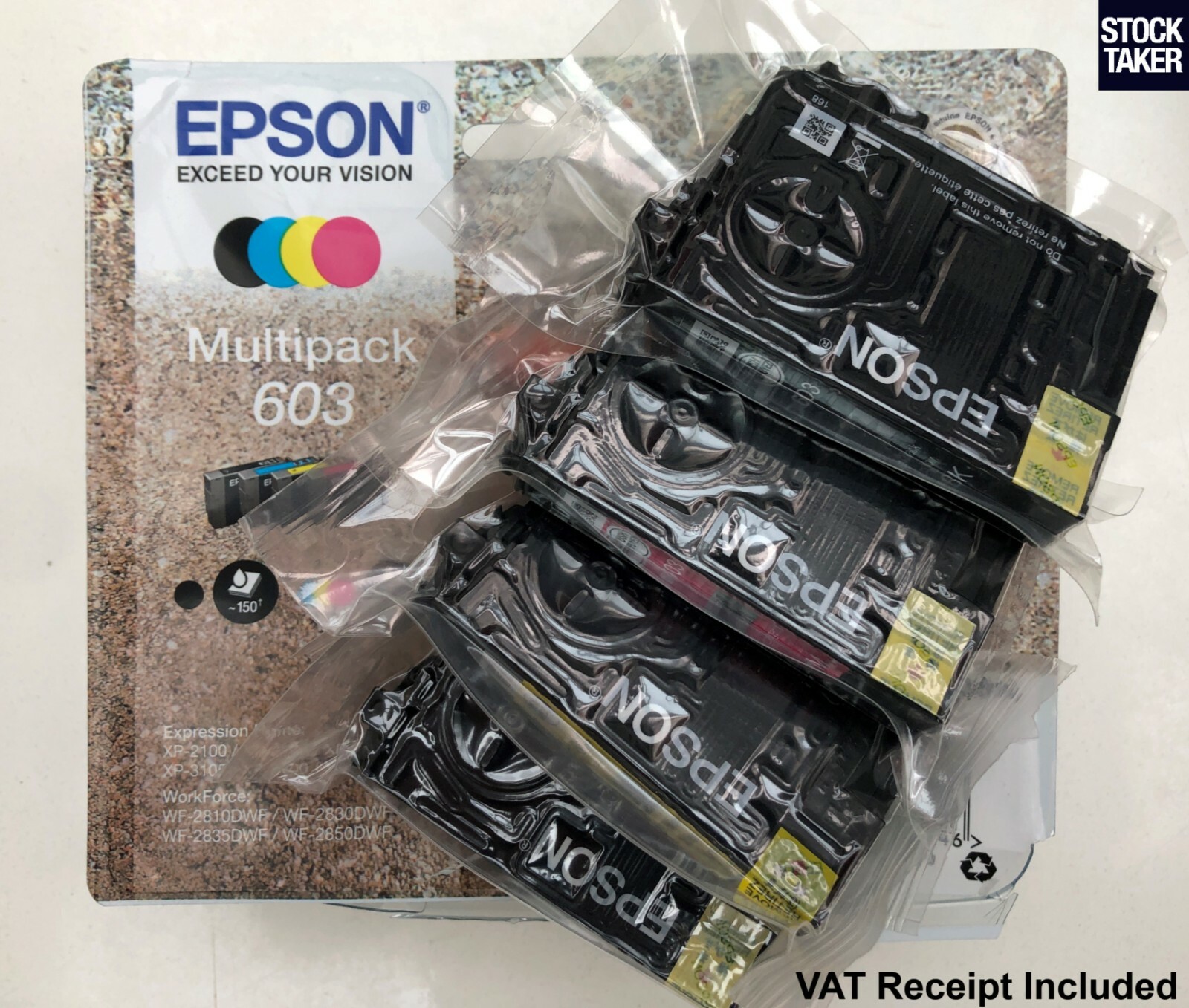 Genuine Epson 603 & 603XL Ink Cartridges (Select Singles Multipack ...