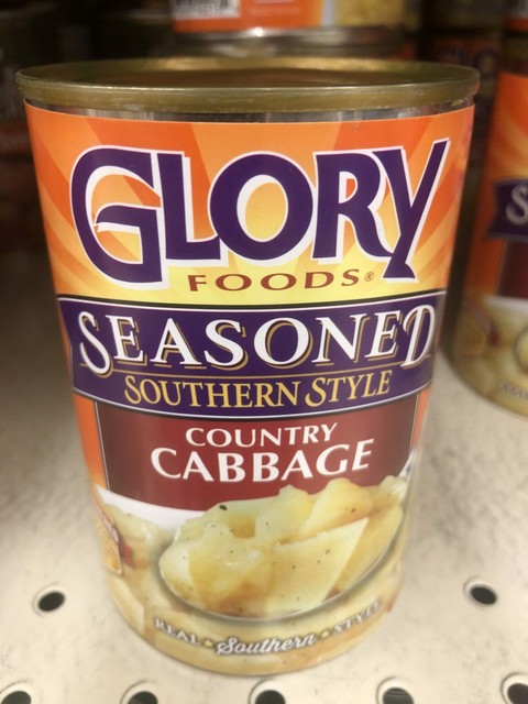 Glory Foods Seasoned Country Cabbage 15oz Can for sale online | eBay