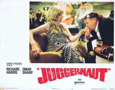 JUGGERNAUT Original US Lobby Card 8 Omar Sharif Richard Harris | eBay