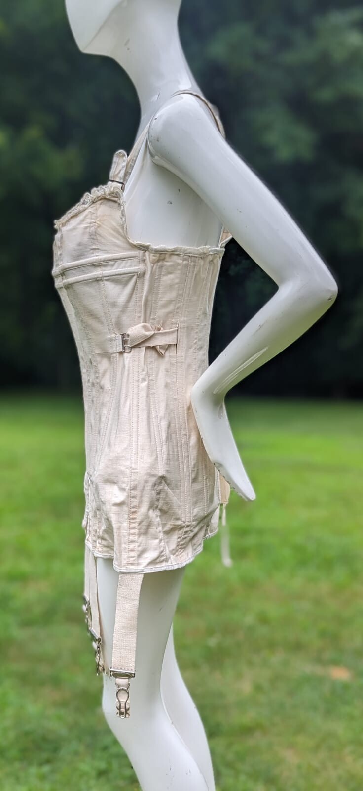 UNUSUAL EDWARDIAN BONED FULL BODY BUST ENHANCING CORS… - Gem