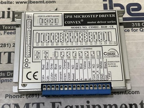 Convex 2PH Microstep Driver - CSMD2-B440-CE w/Warranty | eBay