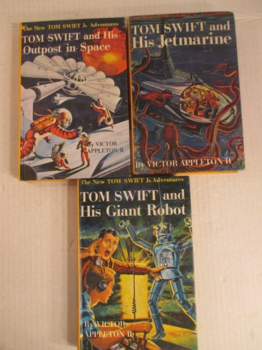 3 -- The New Tom Swift Jr. Adventures Hardback books 54/55 Jetmarine ...