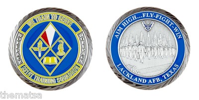 LACKLAND AIR FORCE BASE WOLFPACK 331ST TRAINING SQUADRON 1.75 ...