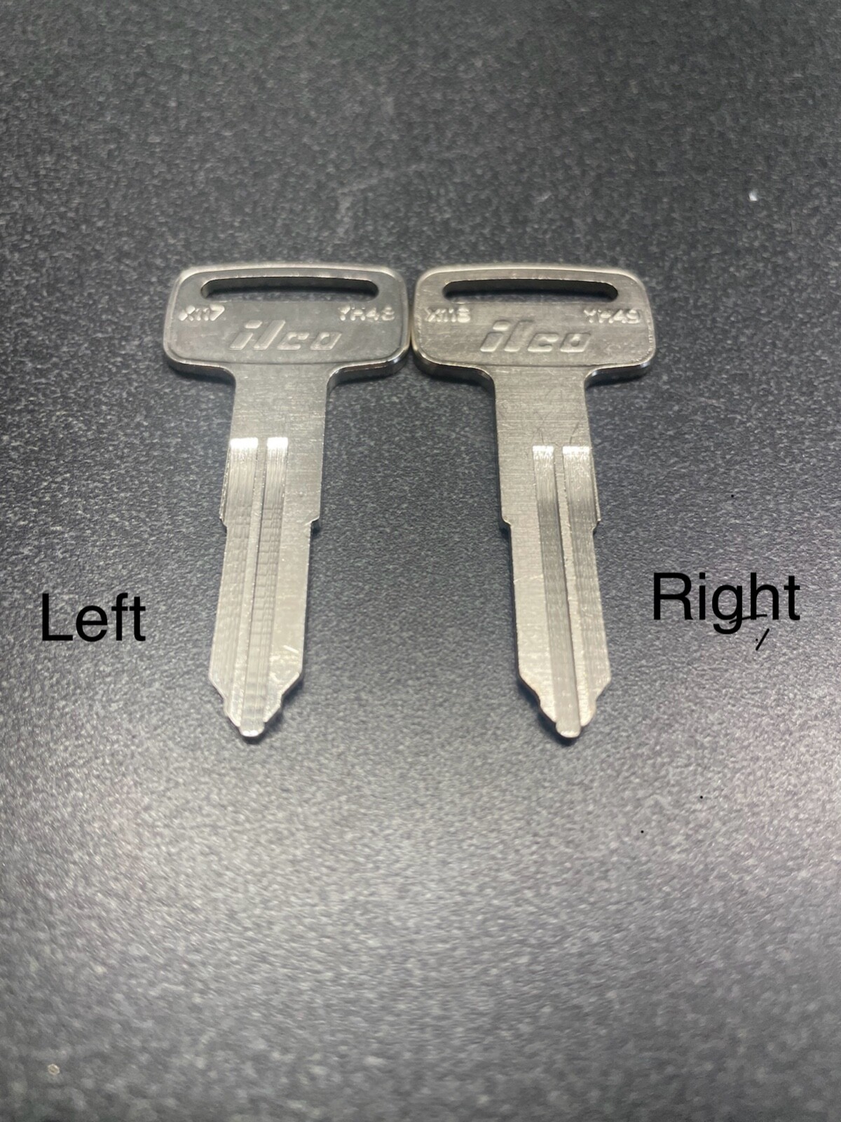 2 Yamaha Key Blanks Motorcycle ATV Yamaha XT DT TW FZR Virago Venture ...