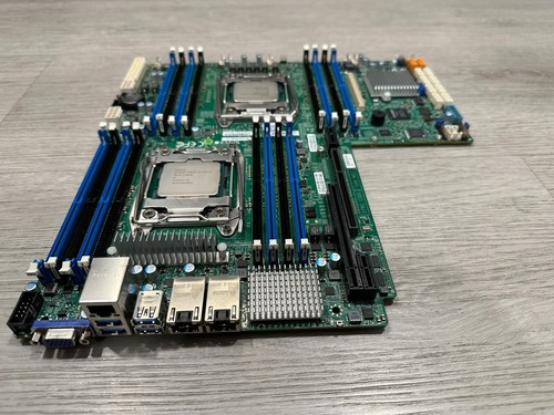 Supermicro X10DRH-iT LGA2011 E- ATX Motherboard 2x Xeon E5-2650 v3 2 ...