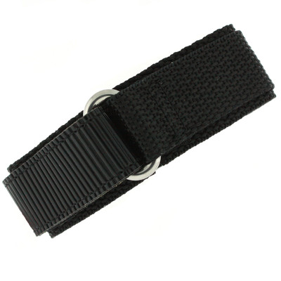 Hook Loop Watch Band Straps Nylon Sports Waterproof Black Navy Green ...