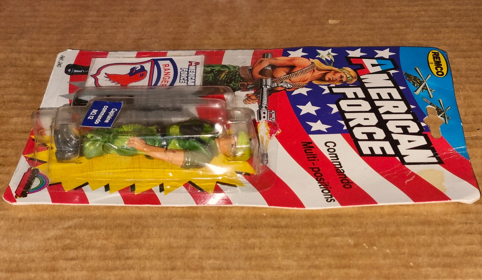 US Forces Remco American Defense MAJOR MUSCLE Bootleg Gi Joe KO Action ...