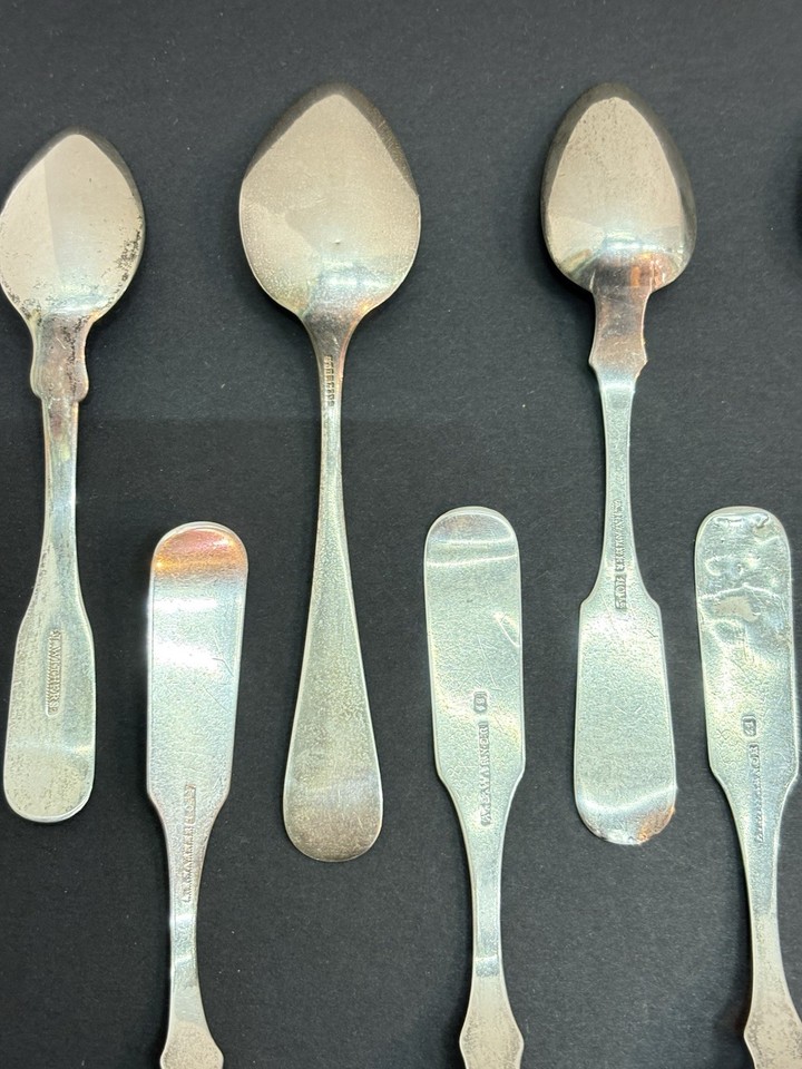 925 - Sterling - Coin Silver Scrap It Or not Spoons - Baby Spoon - 203 ...