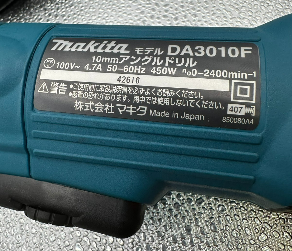 Makita DA3010F 10mm Right Angle Drill 450W 2400 RPM | eBay