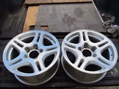 NOS Ford Aluminum WHEEL PAIR 1997 1998 1999 2000 Ranger Windstar ...