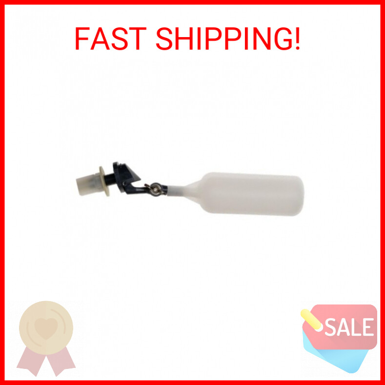 Kerick Valve MA252 PVC Mini Float Valve, Tank Mount, Adjustable Arm, 1. ...