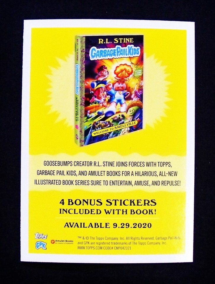 GPK 2020 Series 2 35th Anniversary Book Promo Card R.L. SLIME ...