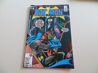 1986 DC BATMAN # 398 TWO-FACE & CATWOMAN SIGNED TOM MANDRAKE COA & POA ...