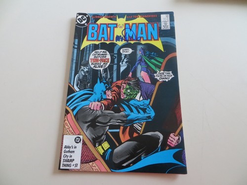 1986 DC BATMAN # 398 TWO-FACE & CATWOMAN SIGNED TOM MANDRAKE COA & POA ...
