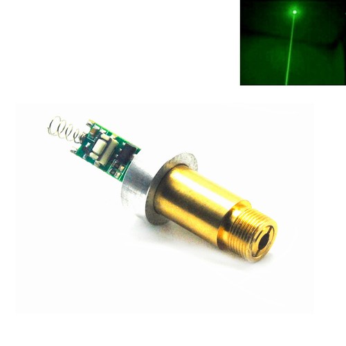 Green Dot 532nm 200mw Laser Diode Module Brass 3.7V-4.2V w/ Aluminium ...