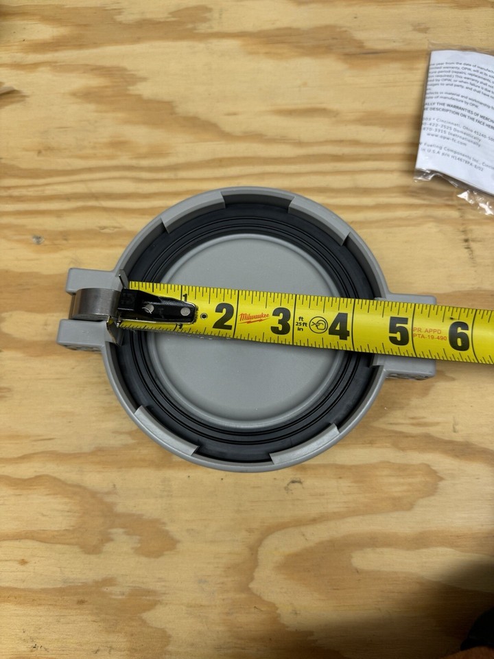 OPW 4 Tight-Fill Top Seal Fuel Cap, 4", Grey 634TT-7085-EVR (Qty of 2 ...