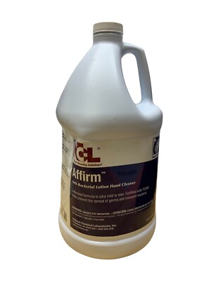 Affirm Anti-bacterial Lotion Hand Cleaner (New) 1 gallon | eBay