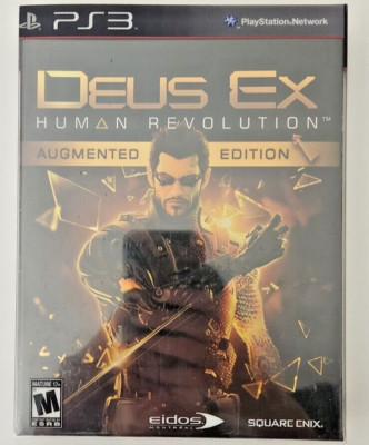 Deus Ex: Human Revolution Augmented Edition PS3 Brand New Game (2011 ...