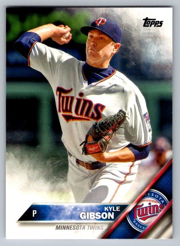 2016 Topps Base # 561 - Kyle Gibson - Minnesota Twins | eBay