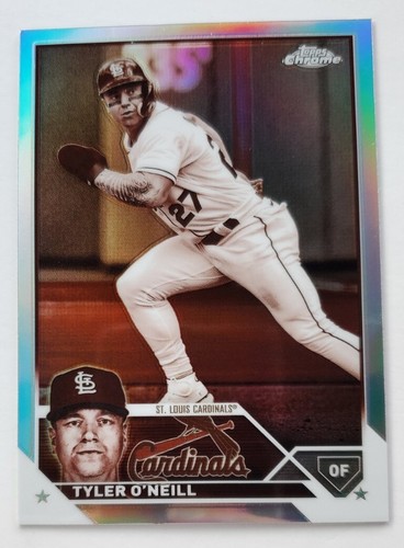 2023 Topps Chrome Tyler O'neill St. Louis Cardinals Sepia Refractor ...