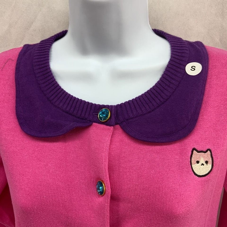 We Love Fine Adventure Time Womens Bubblegum Cardigan Sweater ...