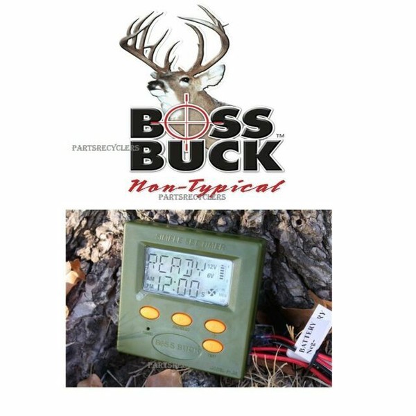 Boss Buck 196 Timer Simple Set - 12v or 6v BB for sale online | eBay