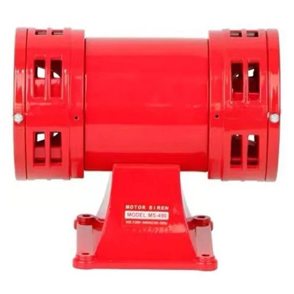 For MS-490 Motor Siren 220V High Decibel Air Raid Siren Air Defence ...