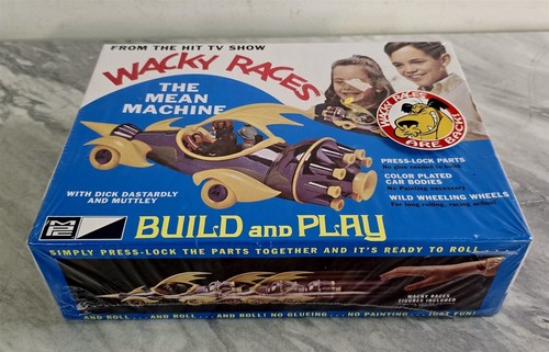 B-735 MINT FACTORY SEALED MPC WACKY RACES THE MEAN MACHINE MODEL KIT | eBay